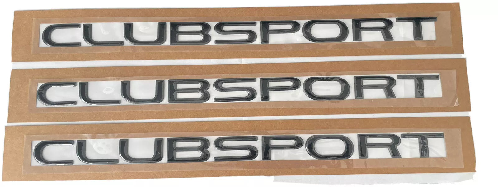 HSV VF VE Clubsport side skirt/boot Gloss Black badges for VE VF commo ...
